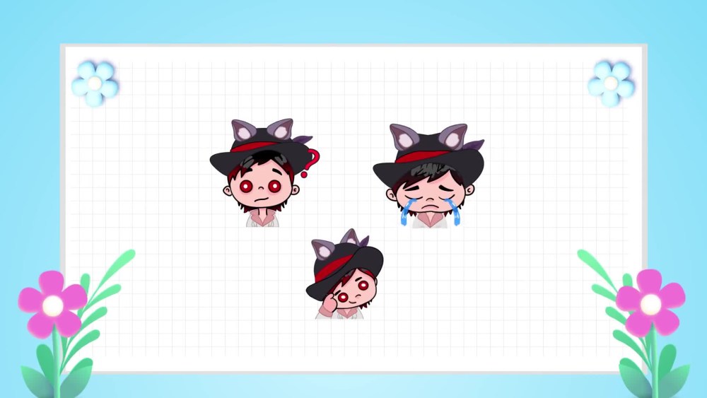 Top quality animated emotes for twitch or kick animated emotes GIF | Upwork