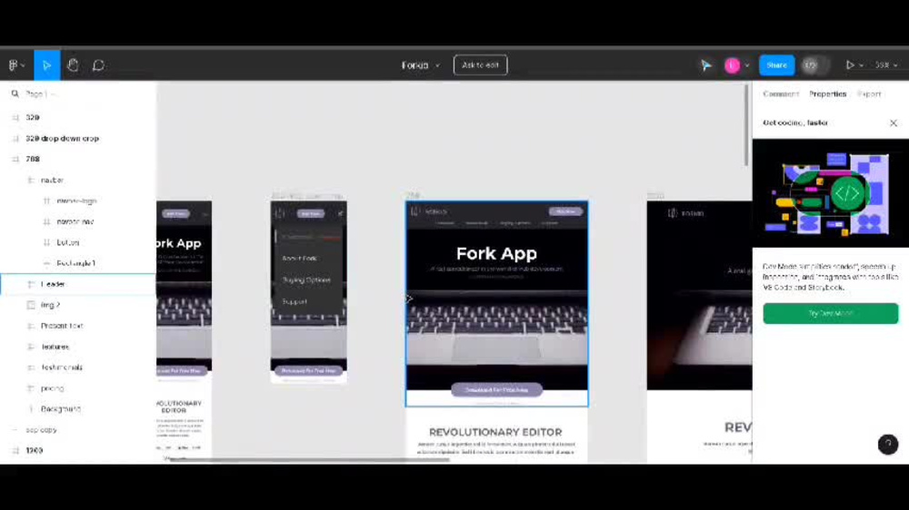From figma to JavaScript, HTML & CSS (1 page) | Upwork