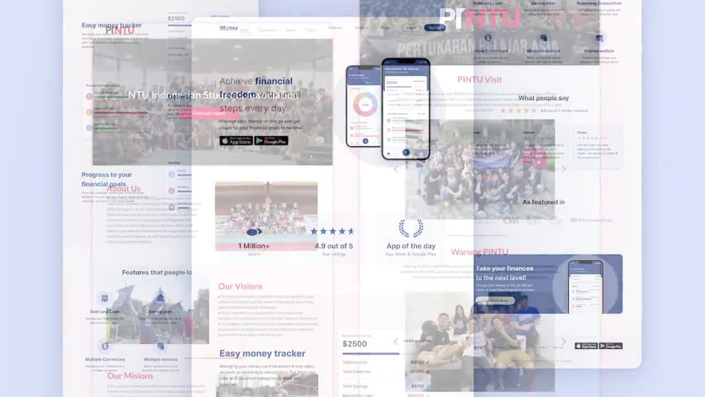 Professional web app, responsive web design, landing page UI UX design ...