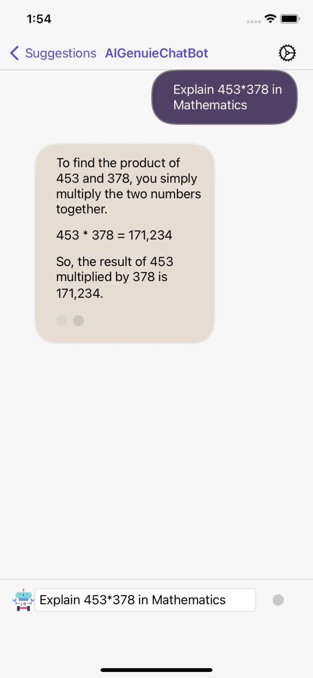 Perfect AI Chat bot iOS app with good budget | Upwork