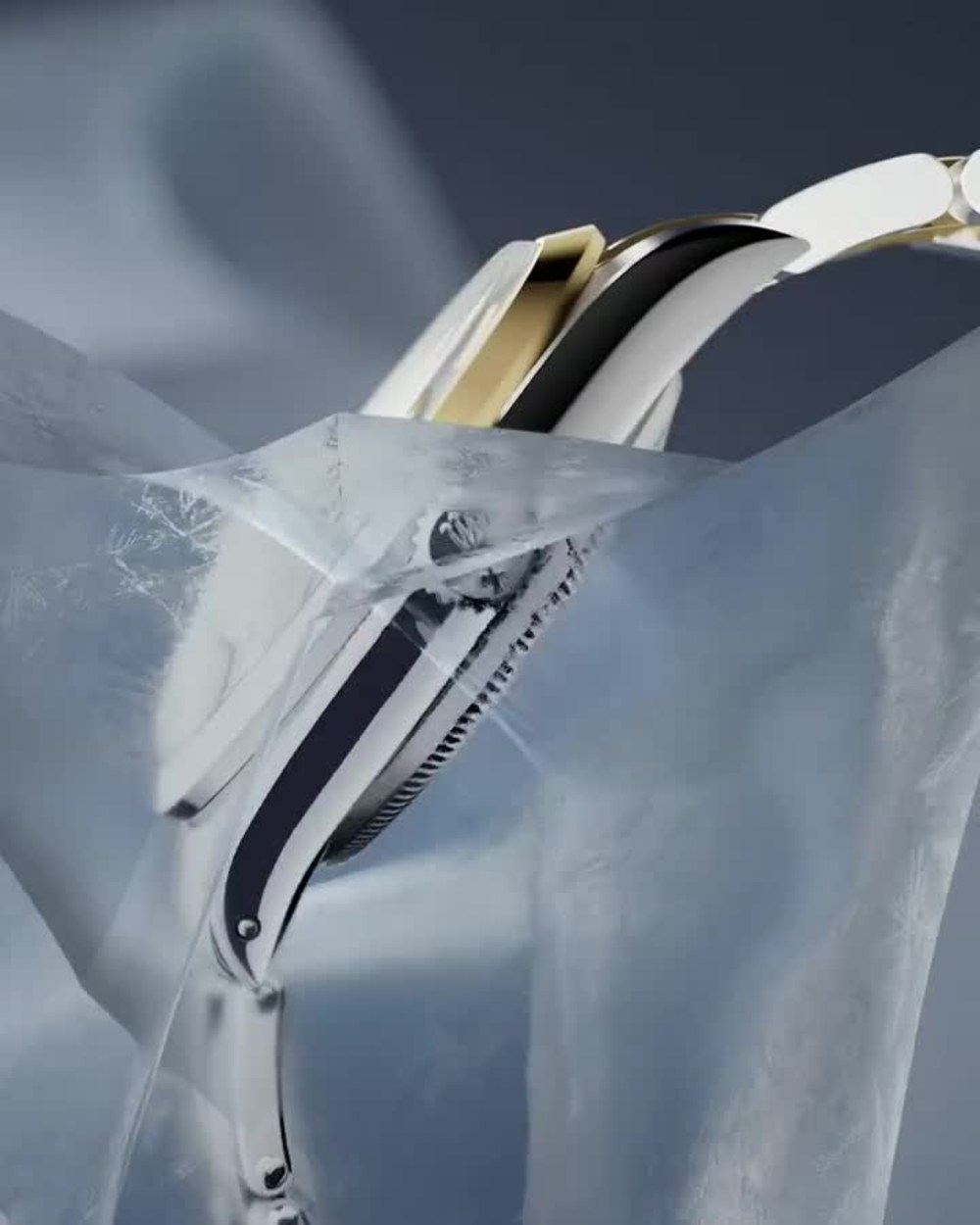 A realistic 3d jewelry animation 3d cad design 3d ring and watch ...