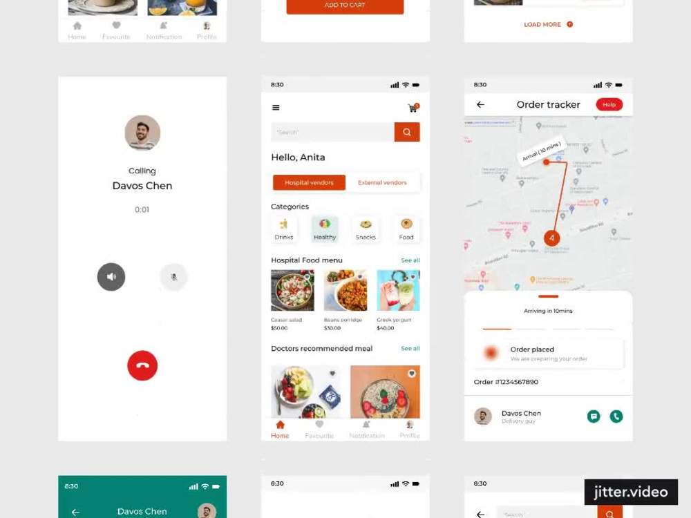A modern mobile Design App UI/UX for startups that convert + free ...
