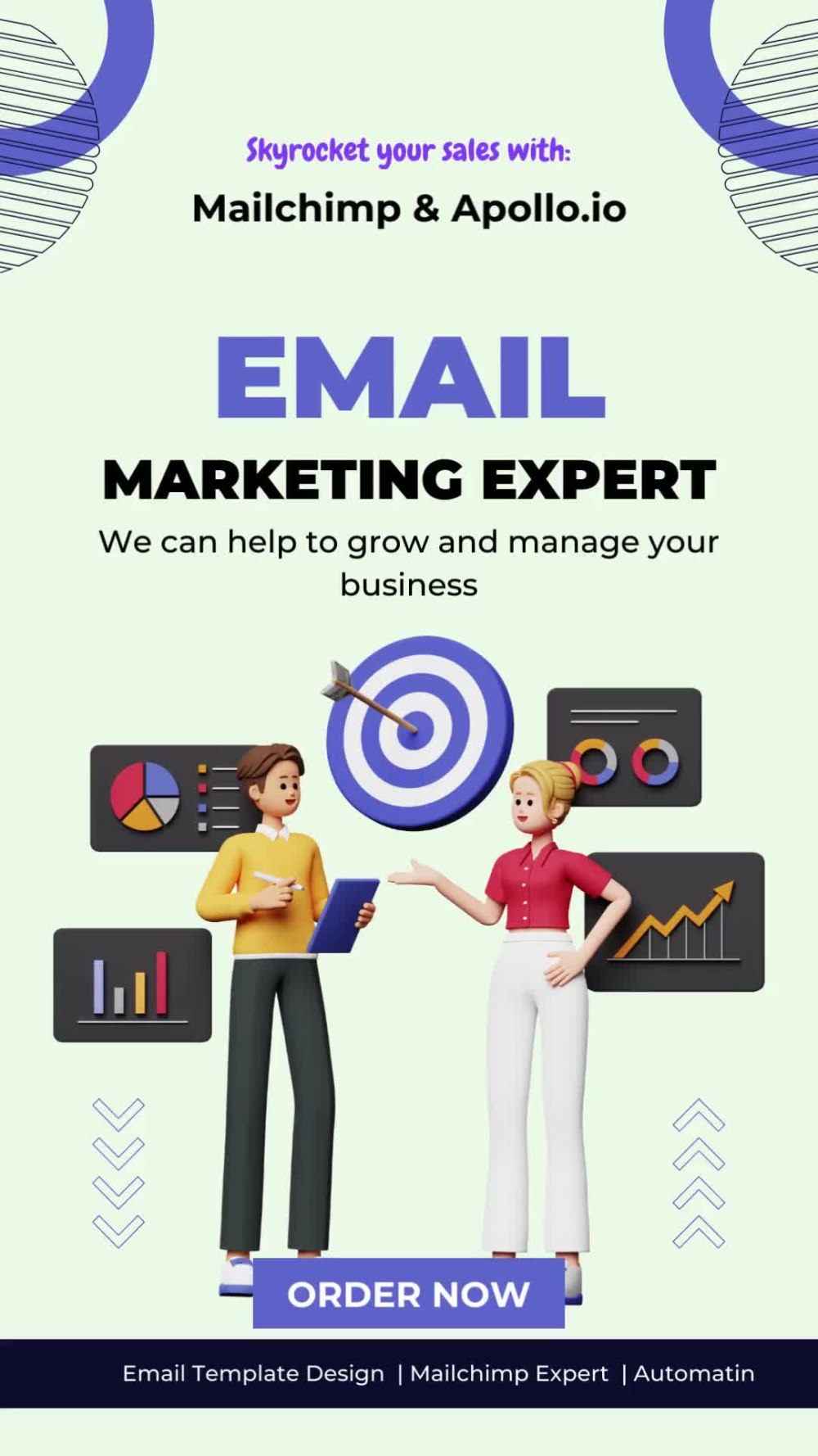 An Exclusive Mailchimp Campaign | Templates | Newsletters | Upwork