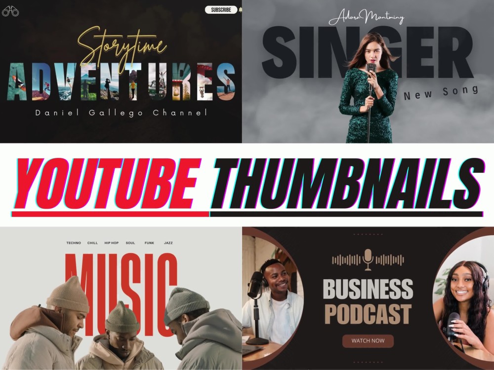 Amazingly creative YouTube thumbnails. | Upwork