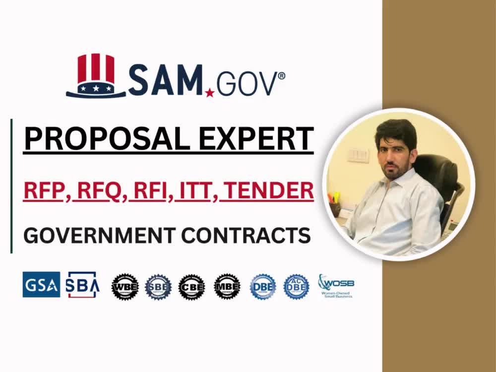 A competitive proposal in Response to Government | Tender | RFP | RFQ ...