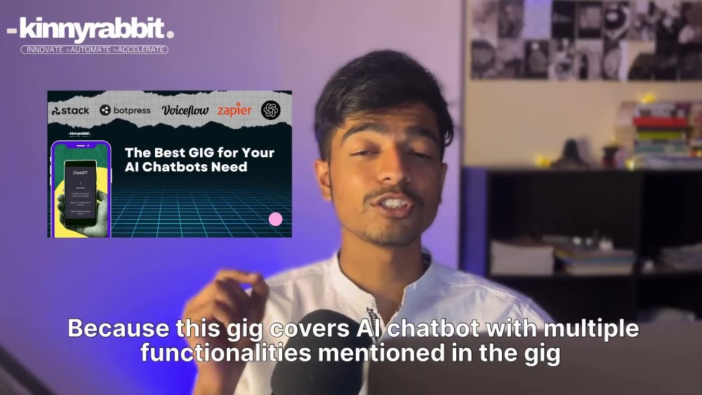 An ai chatbot With botpress, voiceflow, and zapier integration | Upwork