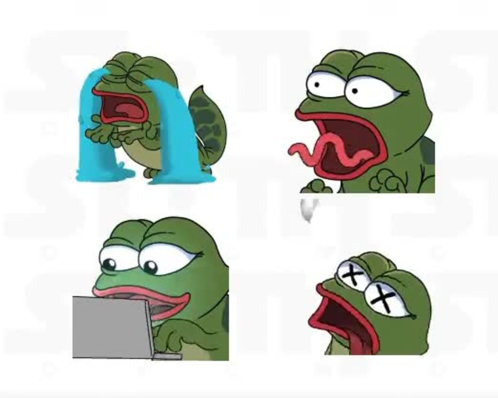 Pepe character, twitch emotes pepe style, wojak, pepe avatar | Upwork