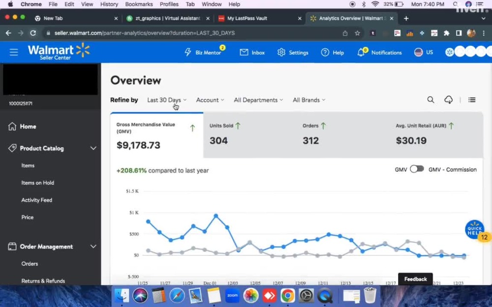 Walmart Account Management | 2 step Drop-shipping | WFS | Product ...