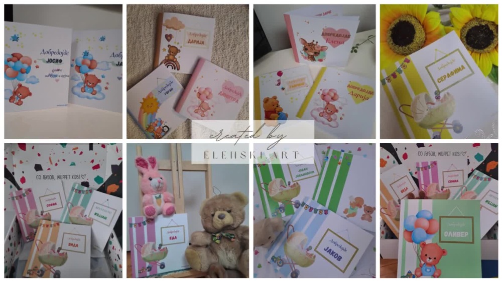 Unique and personalized baby memory book | Upwork