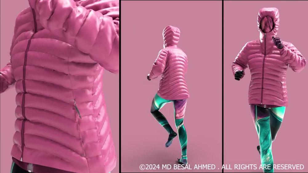 Realistic 3D fashion apparel render animation | Browzwear Vstitcher | Upwork