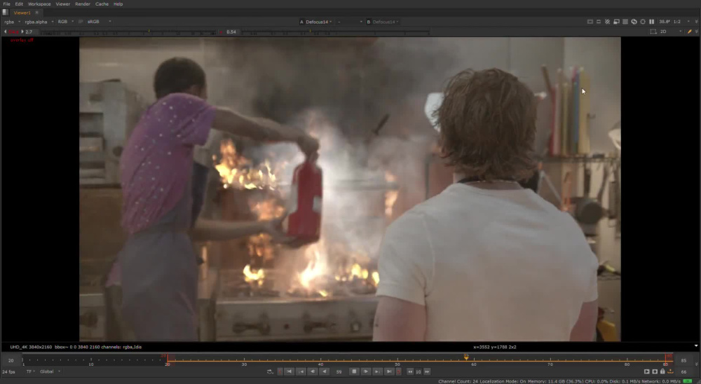 VFX Fire & smoke simulation+ composite | Upwork