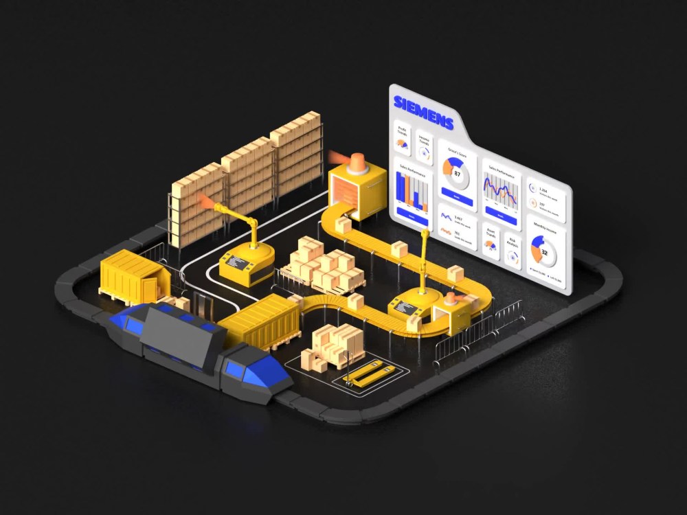 Isometric SaaS b2b b2c 3D animation | Upwork