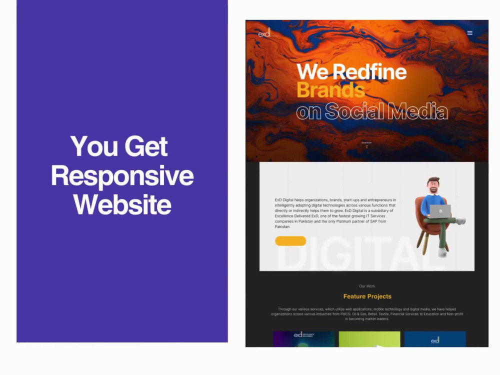 Amazing Website UI Designs | Upwork