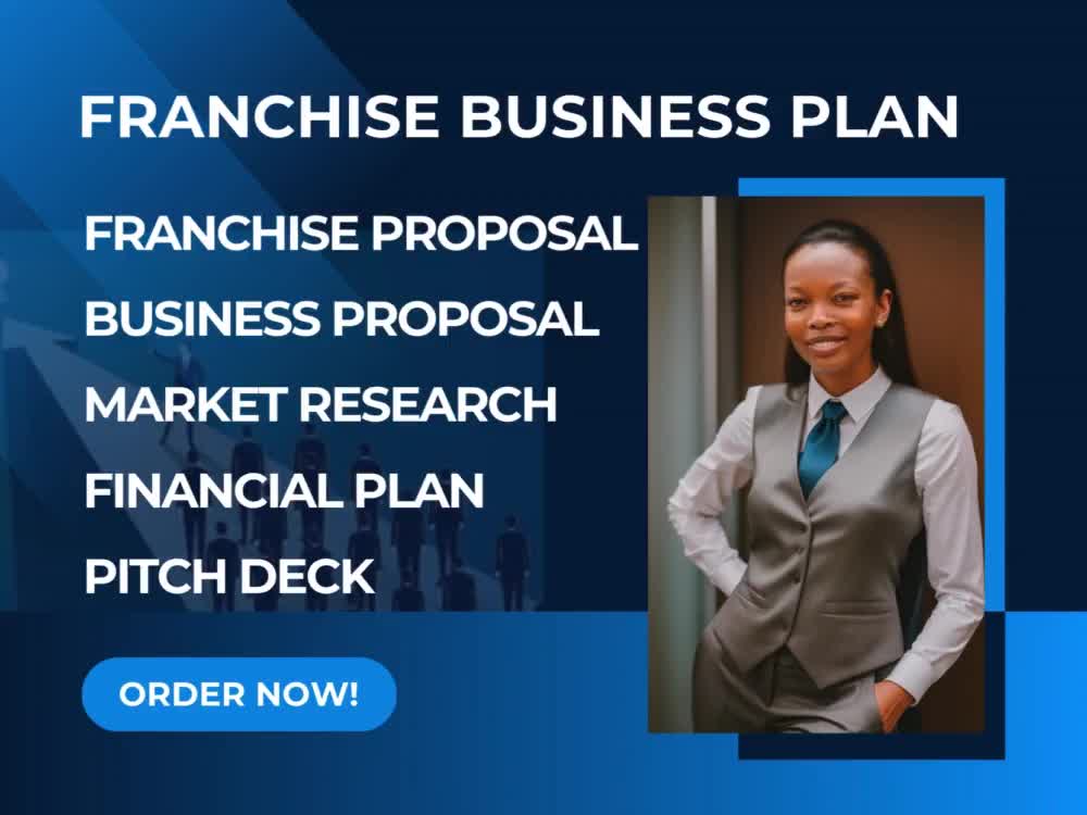 An investor ready franchise proposal, business proposal, pitch deck ...