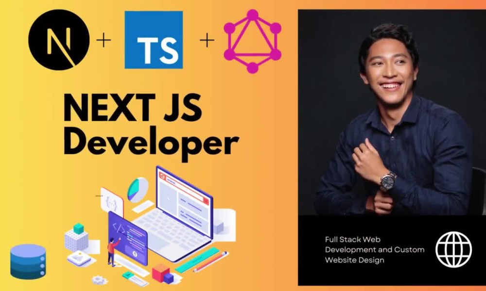A custom website build using NextJs, Typescript and Graphql | Upwork