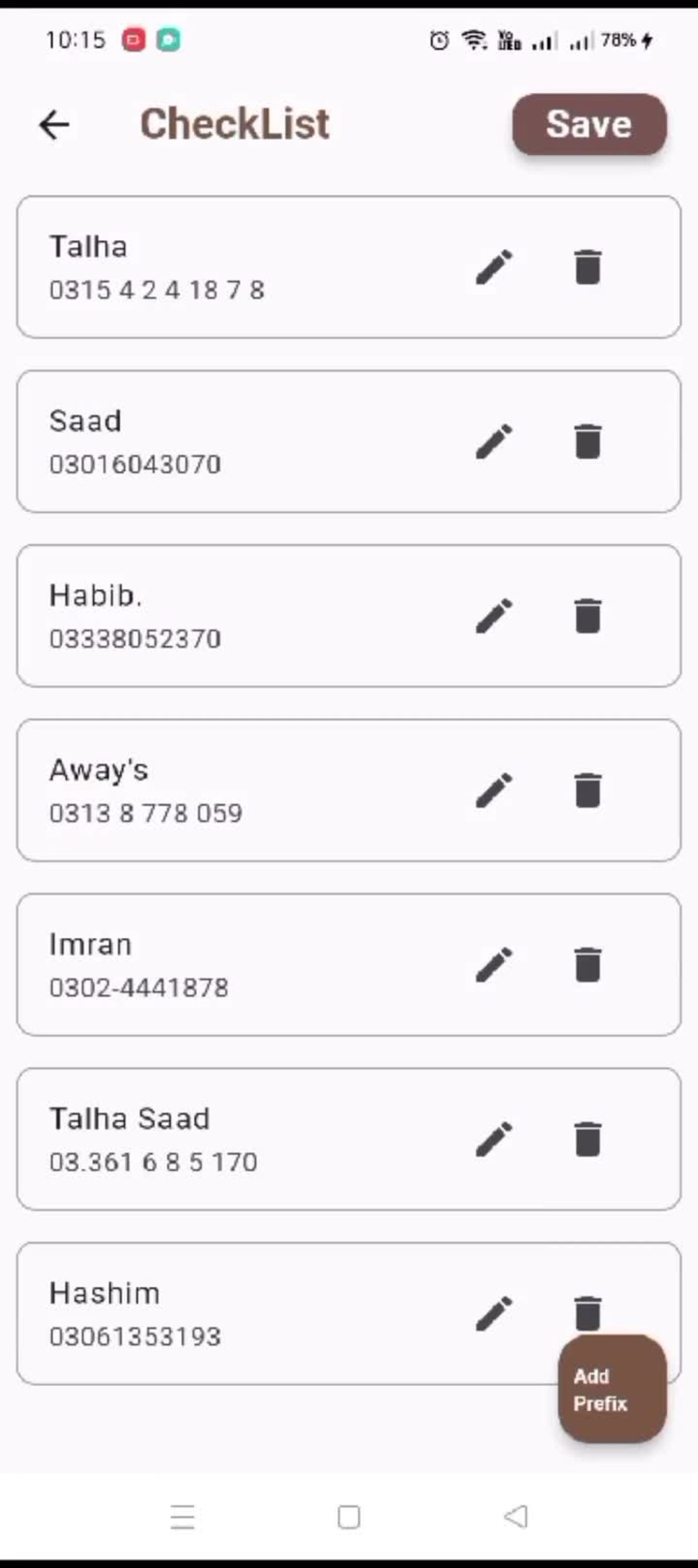 App which saves Hand written Contacts from Paper to Phone by just ...