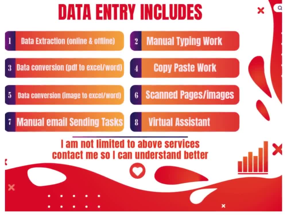 Top-Notch Virtual Assistant: Data Entry, Typing, Copy-Paste, and Lead Gen | Upwork