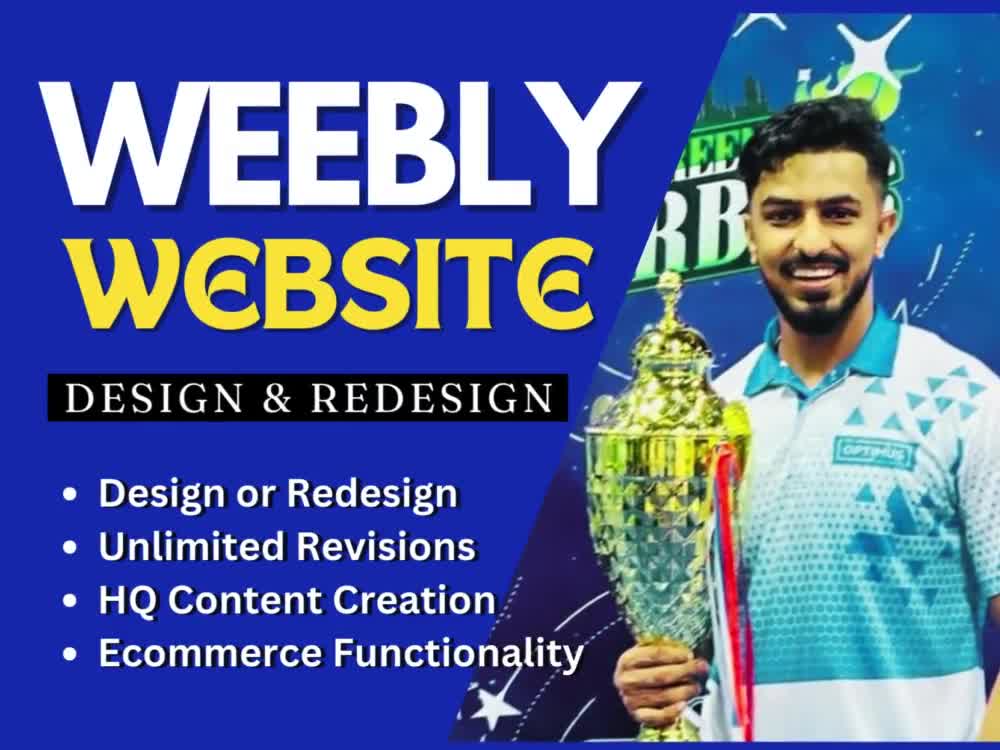 A professional responsive weebly website design & redesign website | Upwork