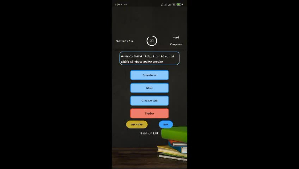 Responsive Flutter Quiz app with API integration | Upwork