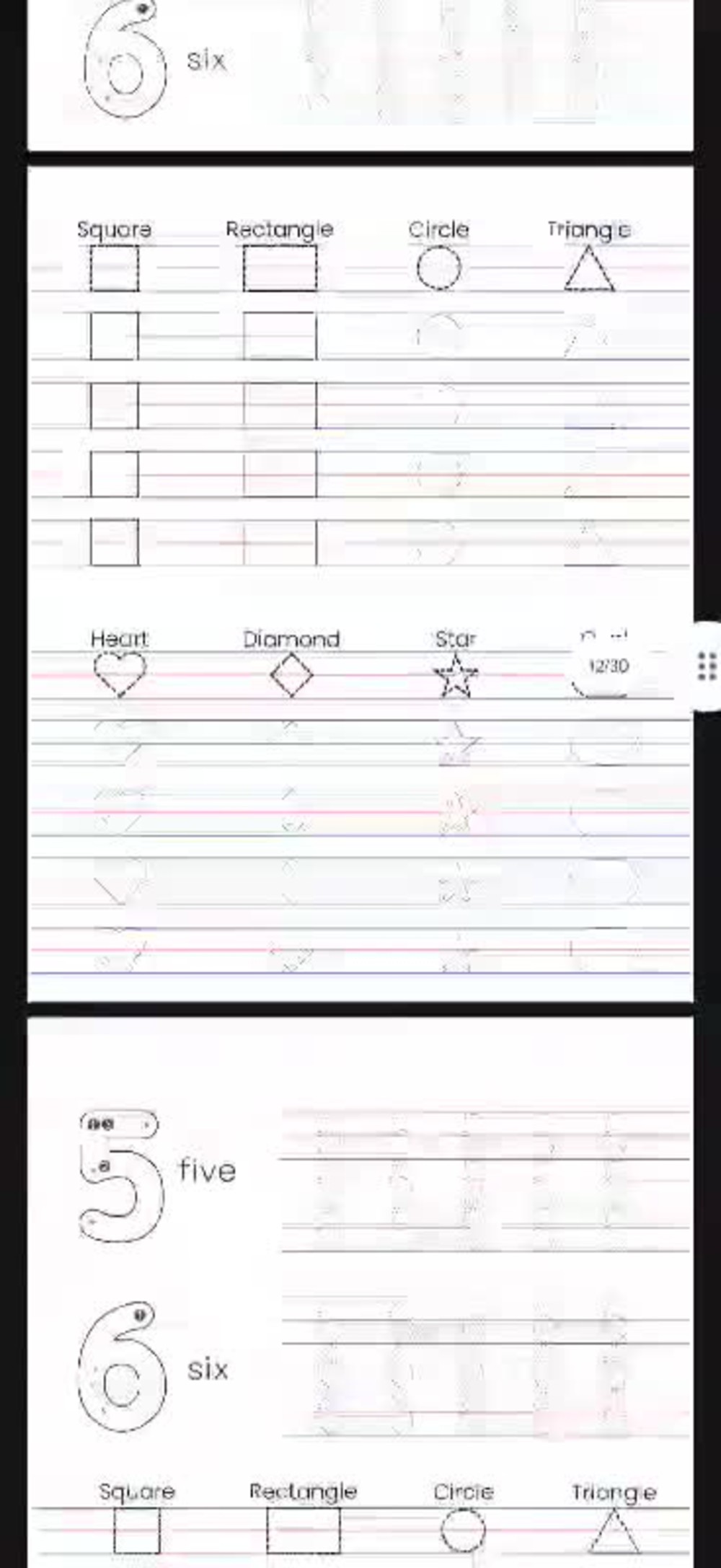 A printables basic tracing pad | Upwork