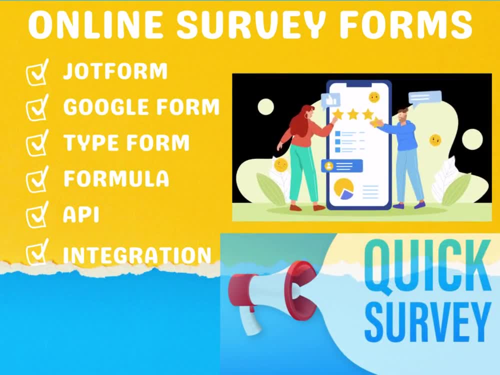 Form Development Pro: Jotform, Typeform, Survey, and Google Forms Projects | Upwork
