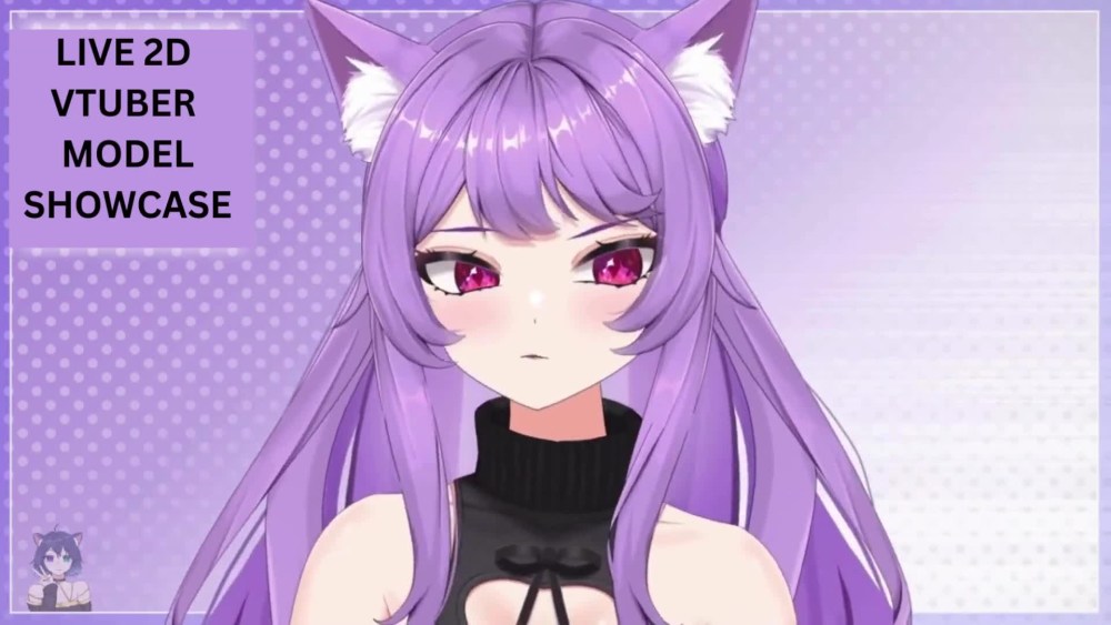 A professional 2d vtuber model ,vtuber design,live2d rigging, ,anime ...