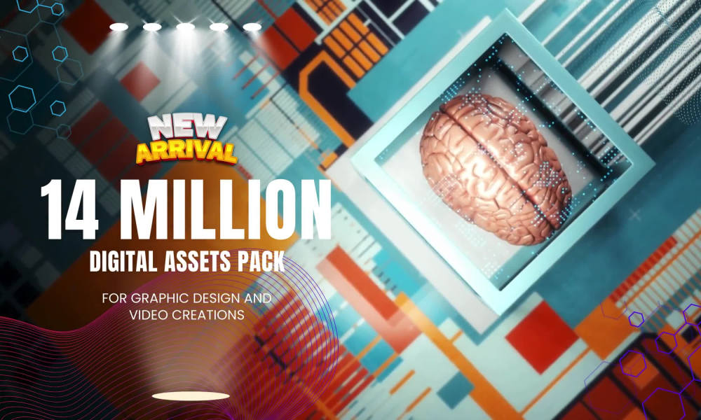 14 Million Digital Assets Pack for Designers | Upwork