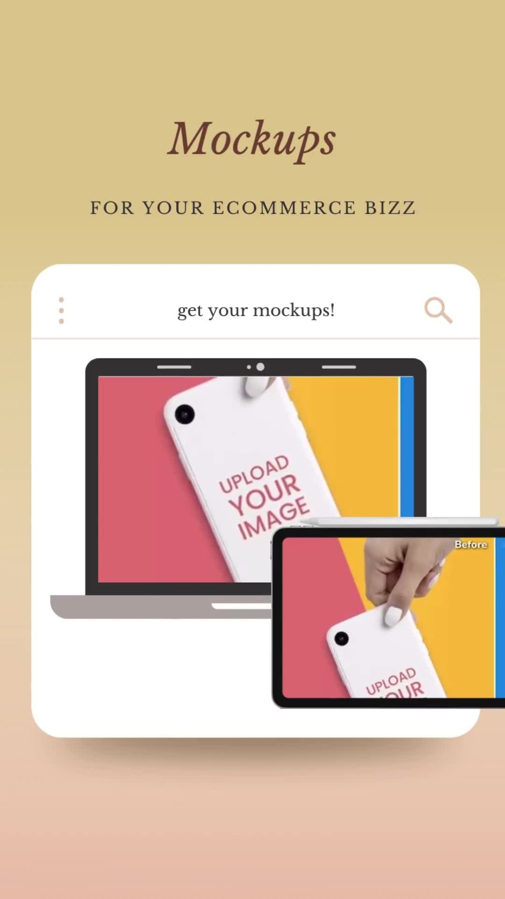 A simple but fantastic mockup for your ecommerce or socials | Upwork
