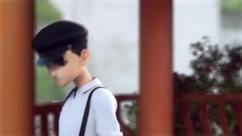 A realistic 2d 3d cartoon music video animation, disney character ...