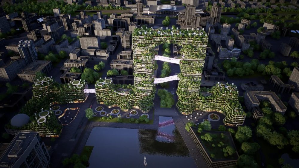 3D Exterior Architectural Visualization - Large Scale & Urban Scale ...