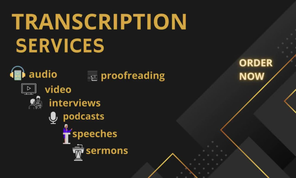 Fantastic transcription deliverables that will turn your audio to text ...