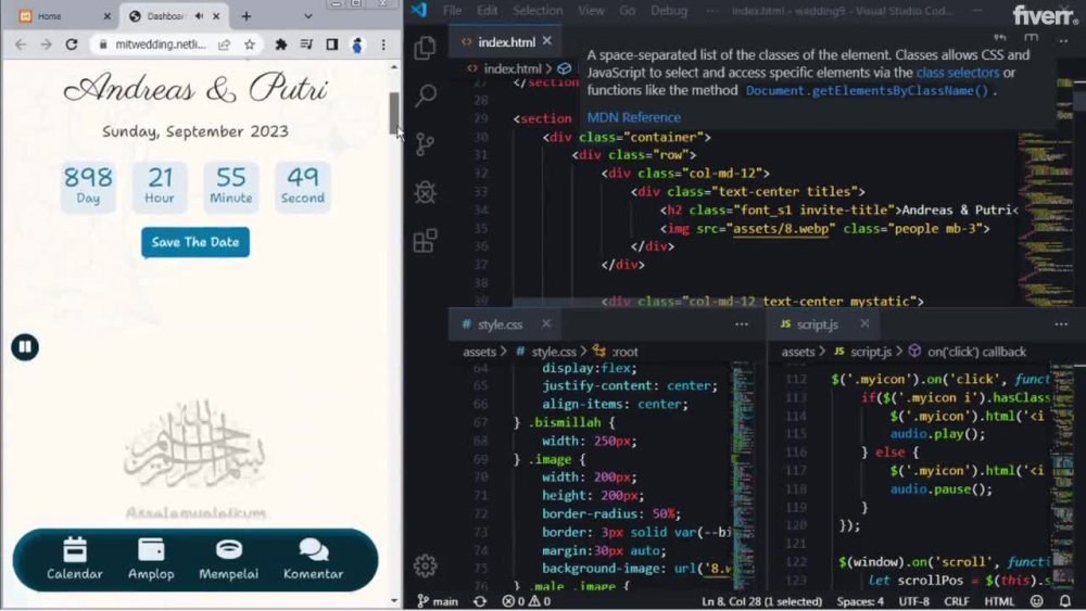 Update and fix your html css js | Upwork Update and fix your html css js | Upwork