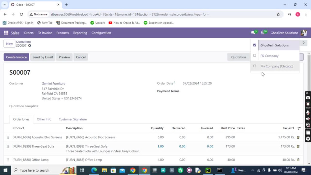 A Custom Odoo Module | Upwork A Custom Odoo Module | Upwork