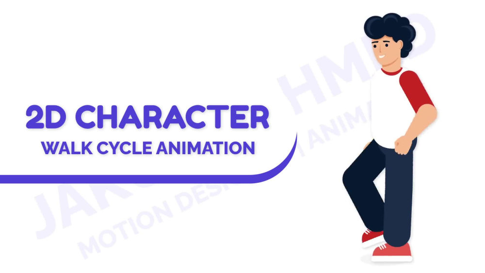 2D Character Walk Cycle Animation | Upwork