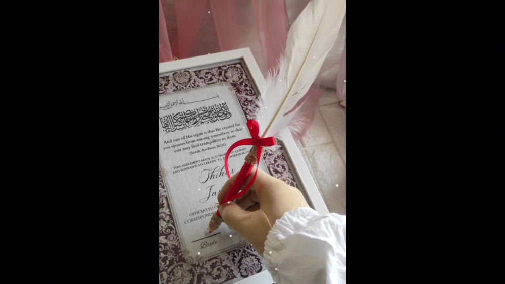 Custom marriage certificate, invitation card , borders , print ready ...