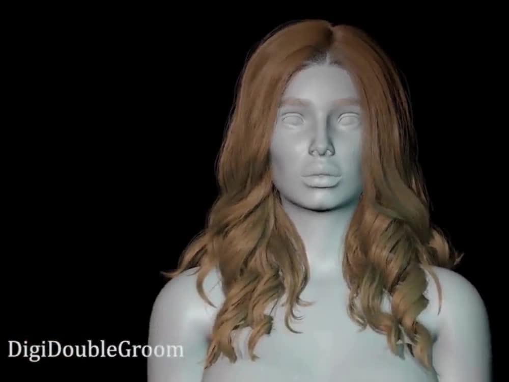 3D Metahuman Hair Realistic Animal Fur XGen Hair Groom for Unreal ...