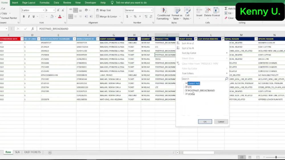 A Microsoft Excel tasks service | Upwork