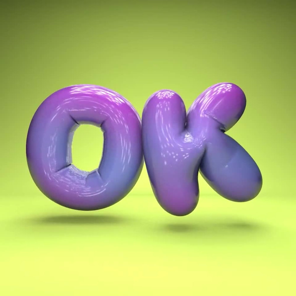 Amazing 3d balloon typography | Upwork