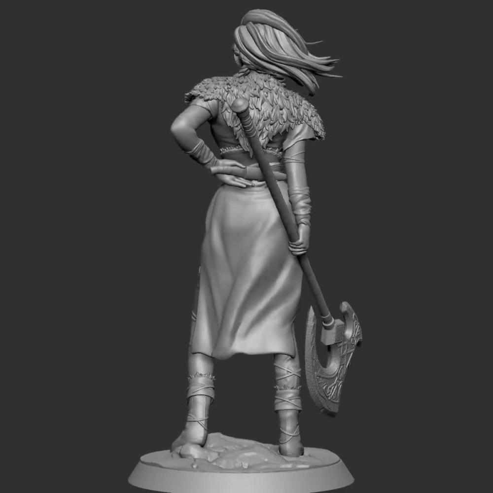 Sculpt, 3d model miniature figurine dnd character stl files for 3d ...