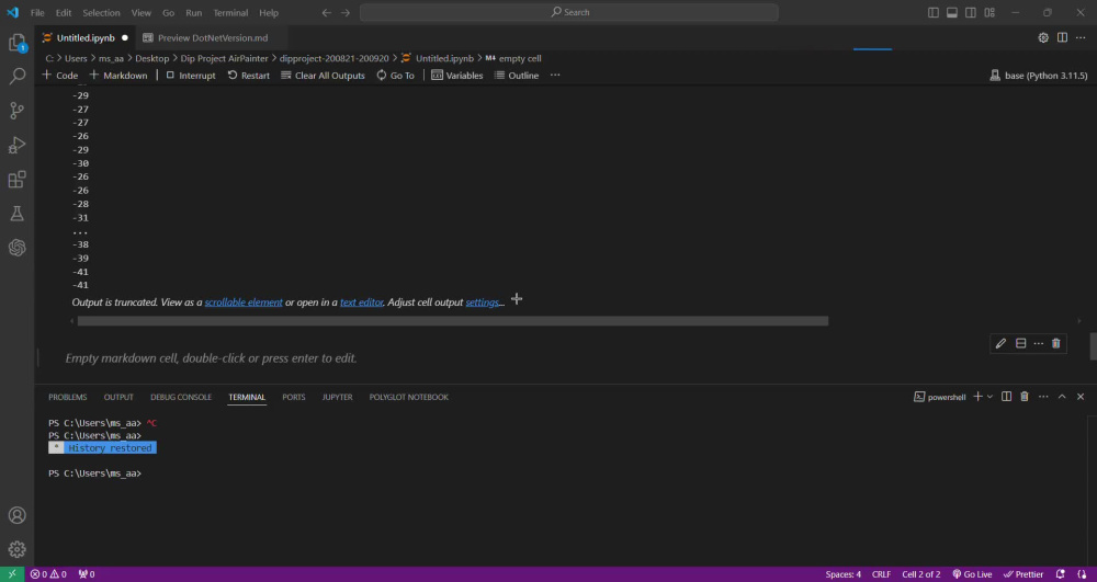 Digital Image processing Air painter using OpenCV | Upwork