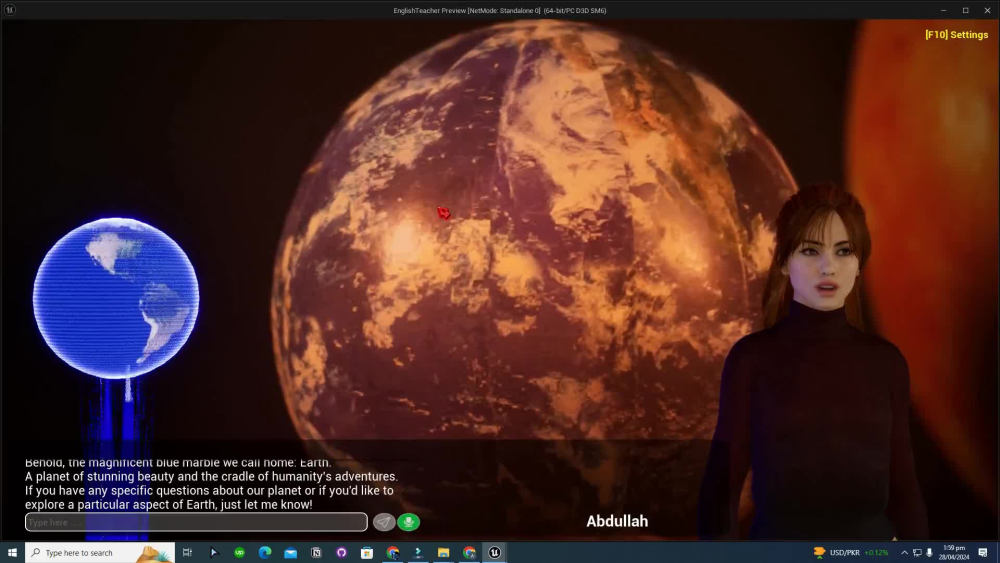 AI-Powered Metahuman Teacher with customizable Knowledgebase and Skills ...