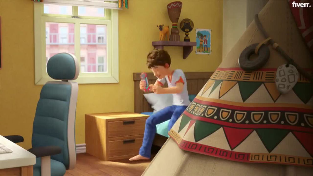 3d cartoon animation, character animation, game trailer | Upwork