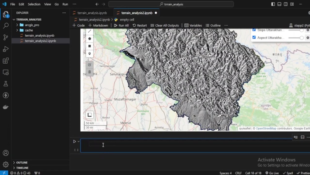 A fantastic Terrain Analysis done using Python or ArcGIS Pro | Upwork