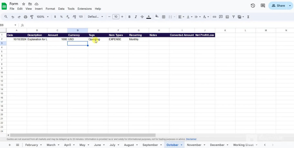 An Automated Data Entry Form with Dynamic Dashboard in Google Sheets ...