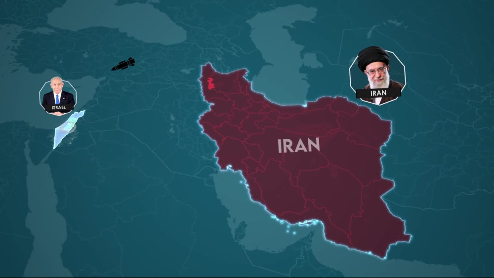 Custom animated geopolitical conflict map with holographic visuals | Upwork