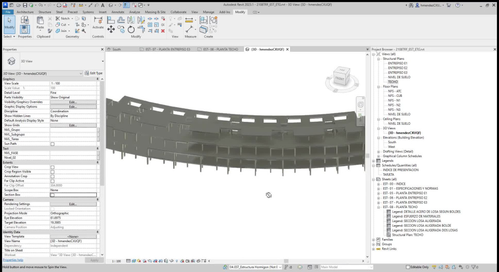 Structural Calculation And Modeling With Bim Standards For