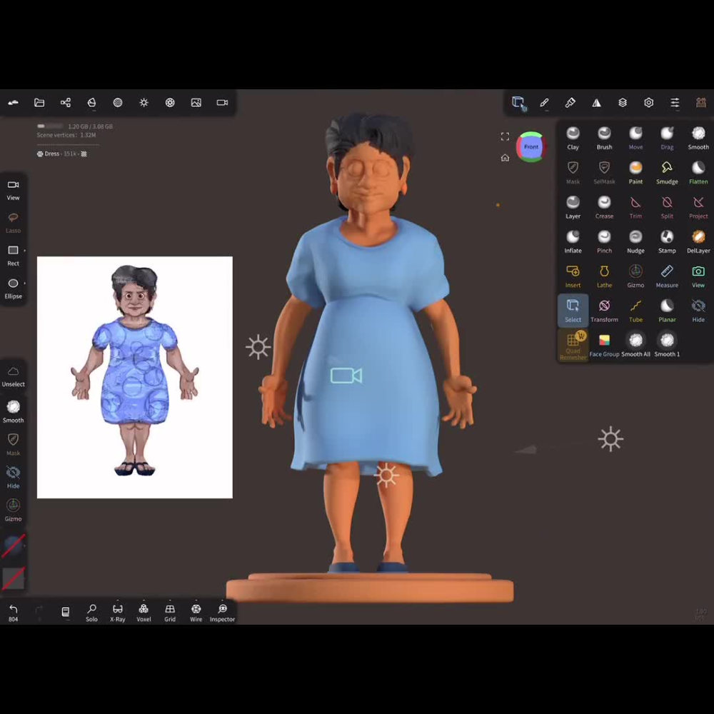 A Stylized 3D Character Sculpt | Upwork