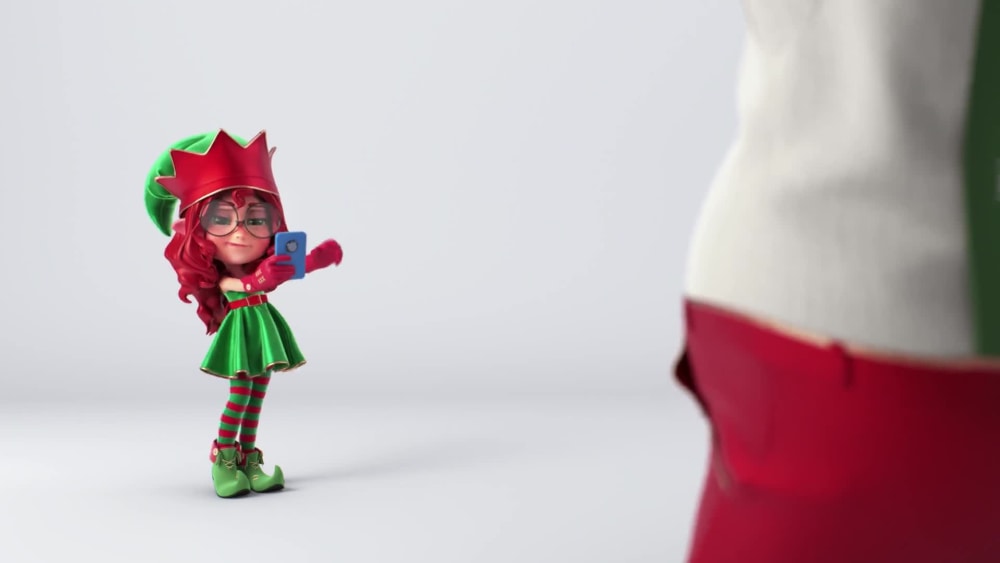 Fantastic 3d Christmas Animation 3D Character Animation kid Christmas ...