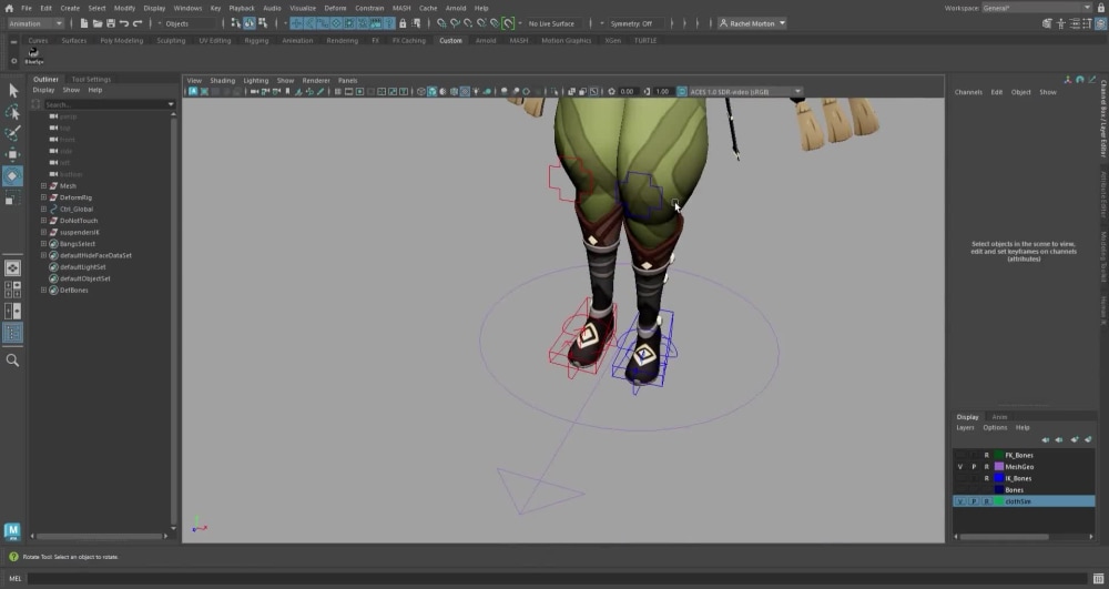 3D Character Rigging in Autodesk Maya | Upwork