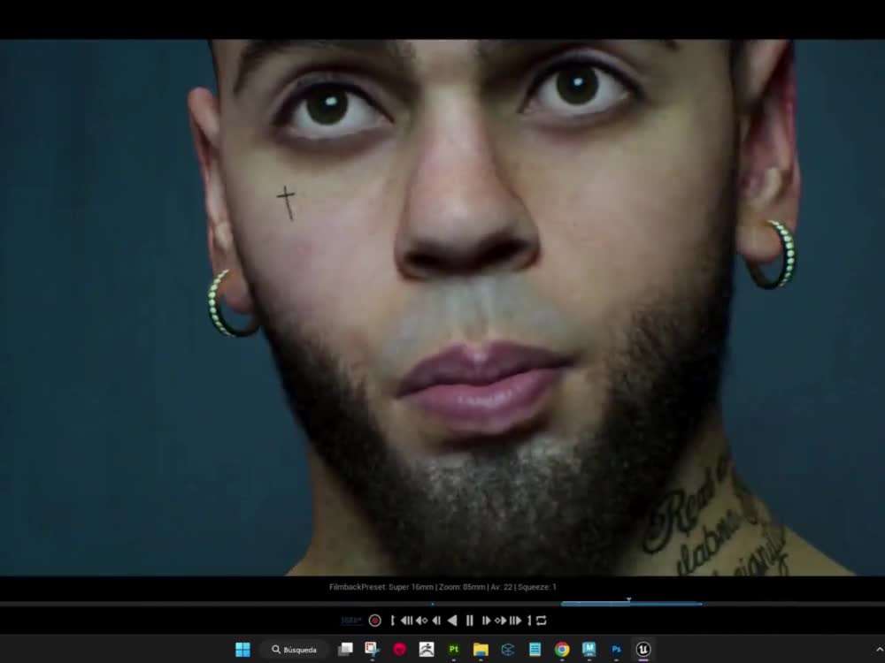 3d realistic game character daz3d genesis 9 metahuman likeness unreal ...